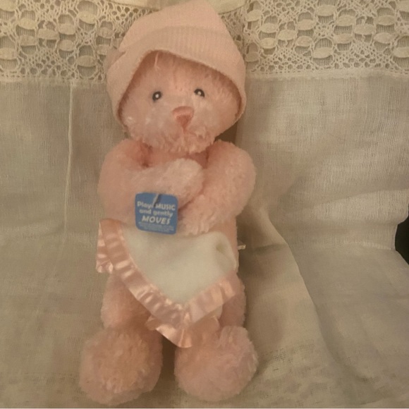 Gund | Toys | Gund Pink Baby Bear Nighty Night Musical Moving Plush ...